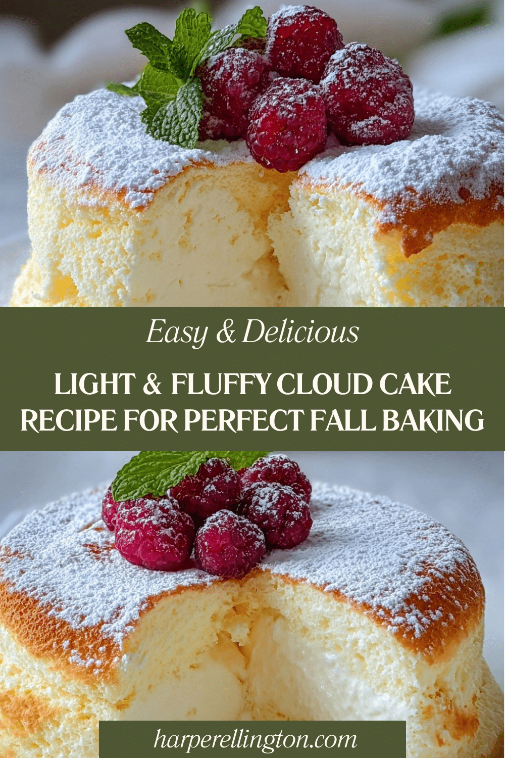 Light & Fluffy Cloud Cake: Airy, Melt-in-Your-Mouth Delight